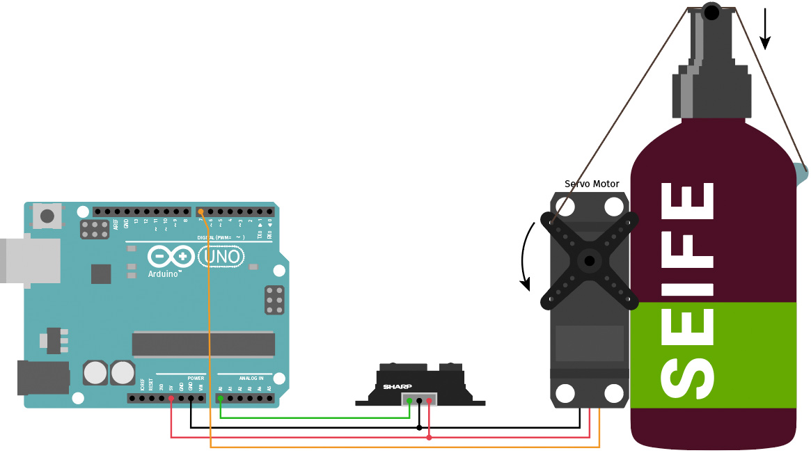 Touchless soap dispenser with Arduino - StartHardware - Tutorials for ...