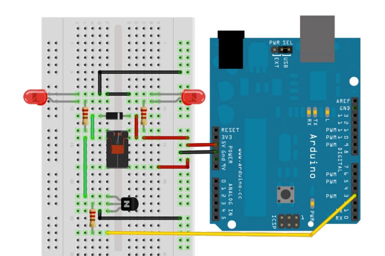 Arduino Relais Beschreibung Schaltplan Infos Arduino Tutorial
