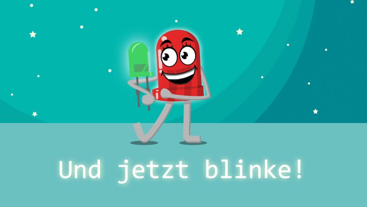 Lektion 8 – Es blinkt! – Arduino Tutorial