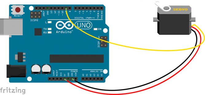 Der Servomotor bringt Bewegung in Arduino – Arduino Tutorial