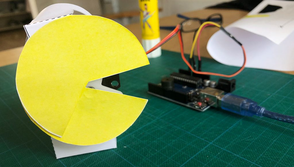 Arduino Pac-Man für den Schreibtisch – Arduino Tutorial