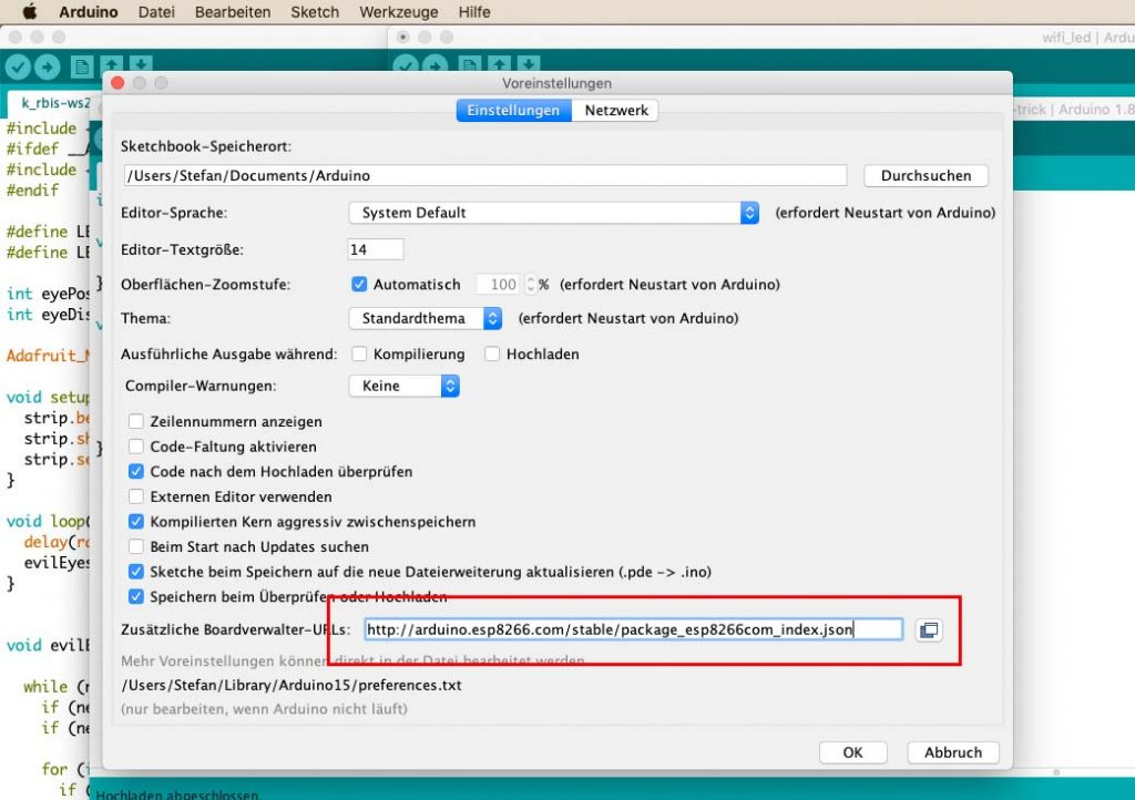 Arduino Wifi mit dem ESP8266 als Arduino – Kostengünstig und Einfach