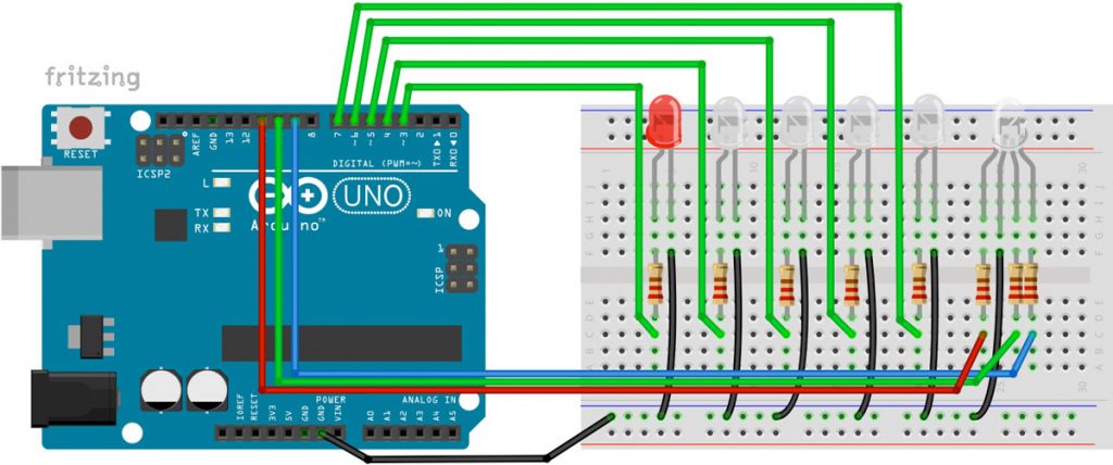 Wohnhausbeleuchtung für die Modellbahn – Arduino Tutorial