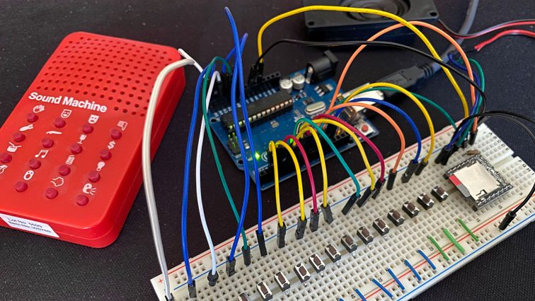 So baust du eine Sound Machine mit Arduino und dem DFPlayer