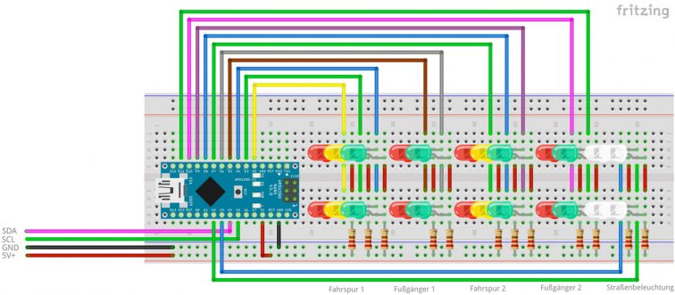 RailFX Ampel-Modul – Arduino Tutorial