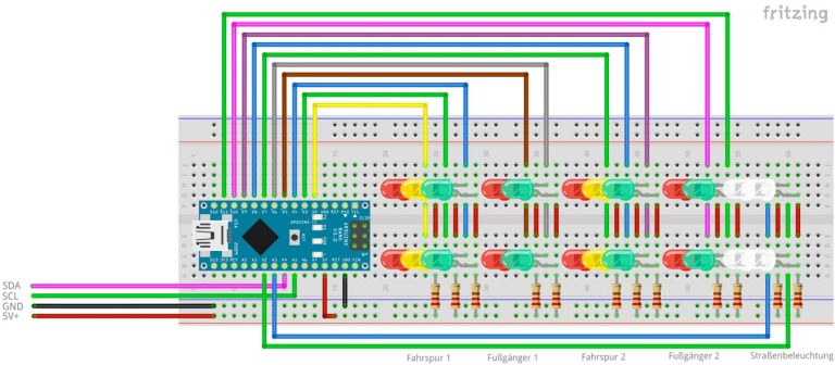 RailFX Ampel-Modul – Arduino Tutorial