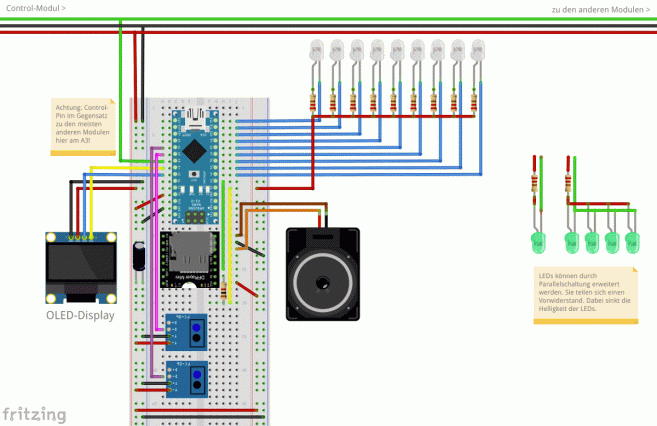 RailFX: Arduino Bahnhof – Mit Sound und Abfahrtsanzeiger