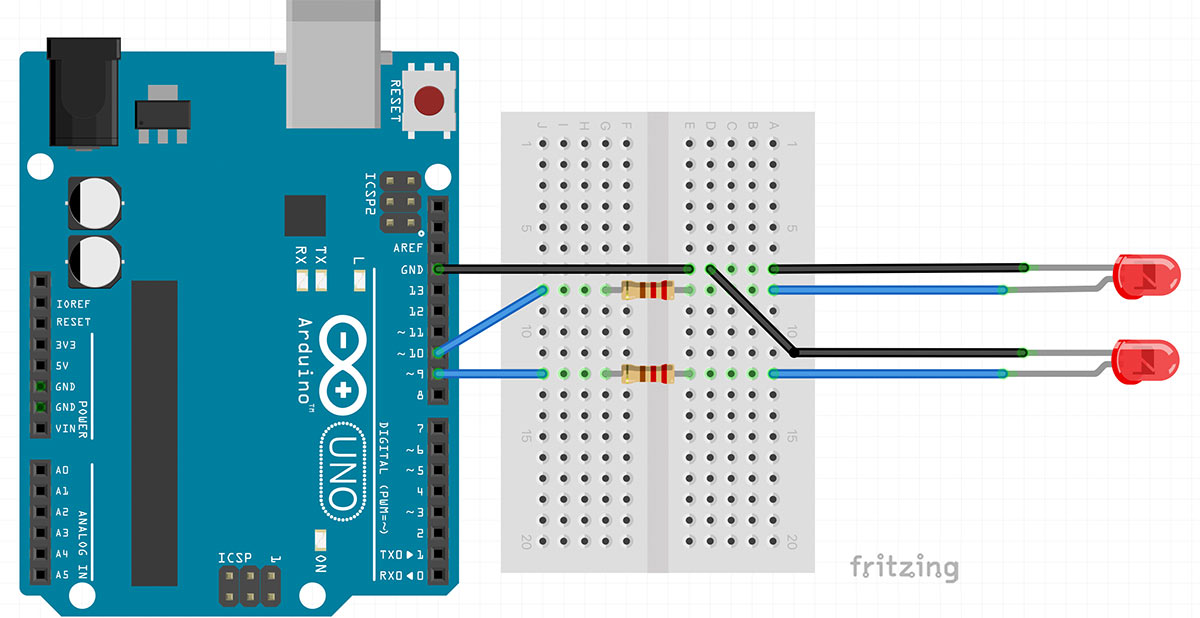 Arduino-Projekt: Kastanienmännchen mit leuchtenden Augen